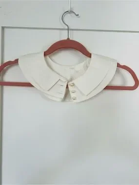 Simple Retro | Accessories | White Peter Pan Dickey Collar To Wear ...